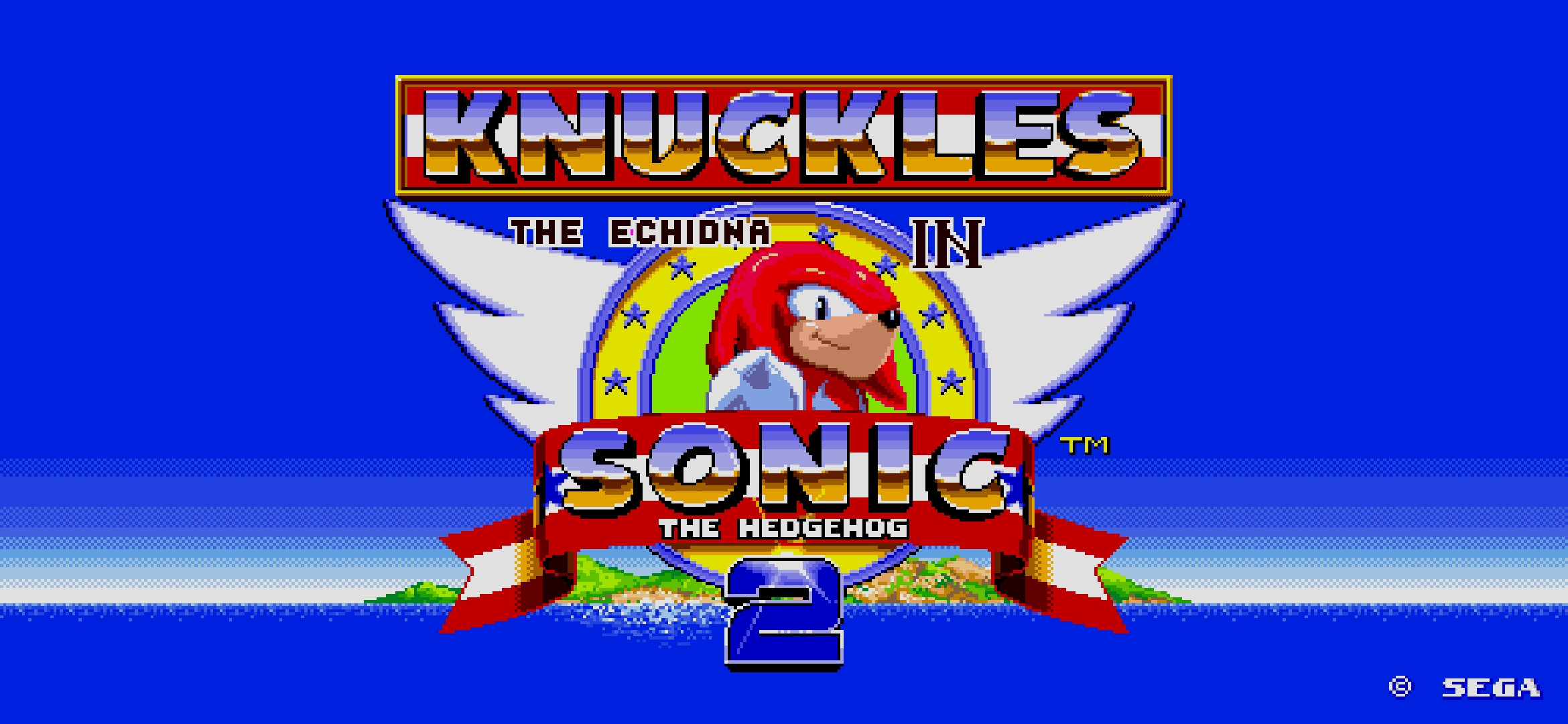 CSH Knuckles Title ( port for S2 (2013) ) Mod for Sonic the Hedgehog 2 (2013) | S2 2013 Mods