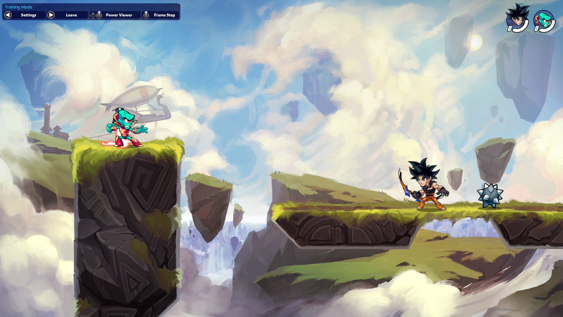 Goku Themed Bow Mod for Brawlhalla | BHalla Mods