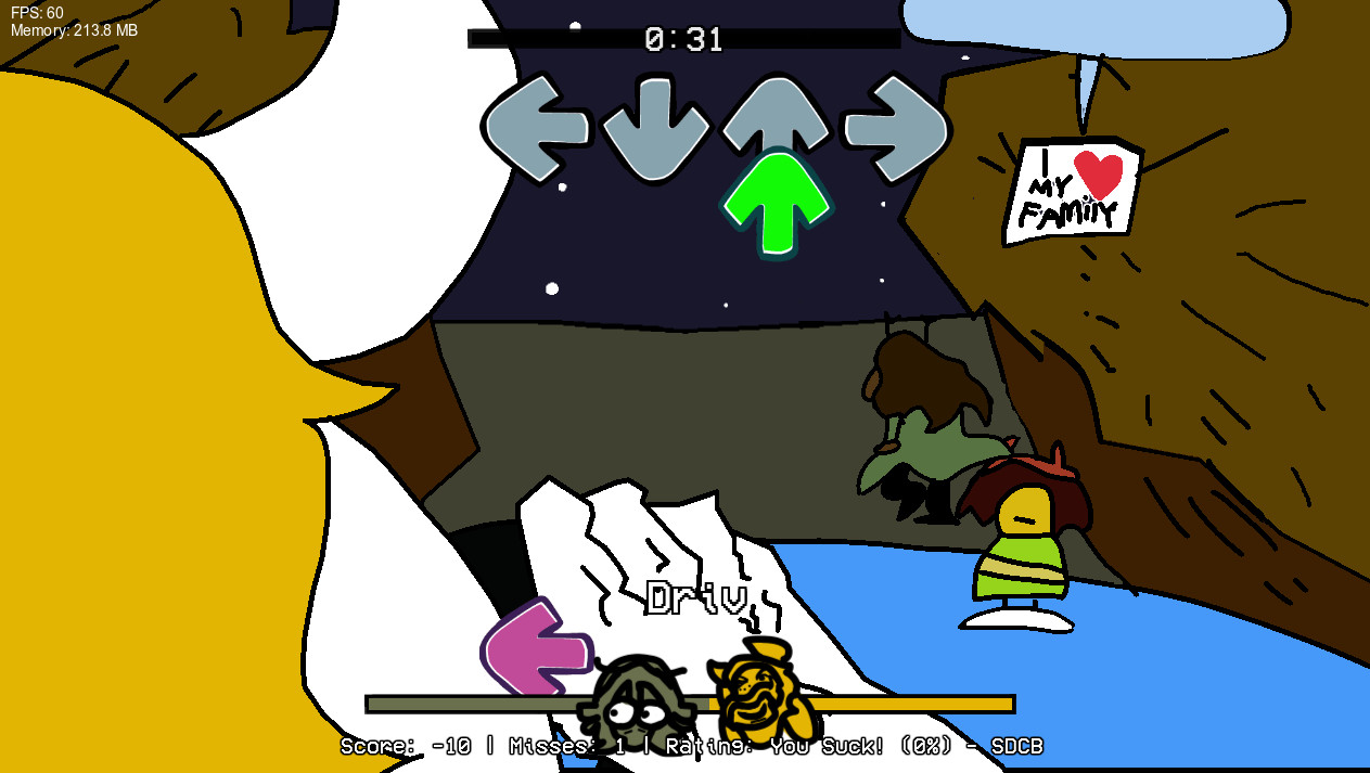 [SENSITIVE CONTENT] Asgore Runs Over Dess in FNF Mod for Friday Night ...