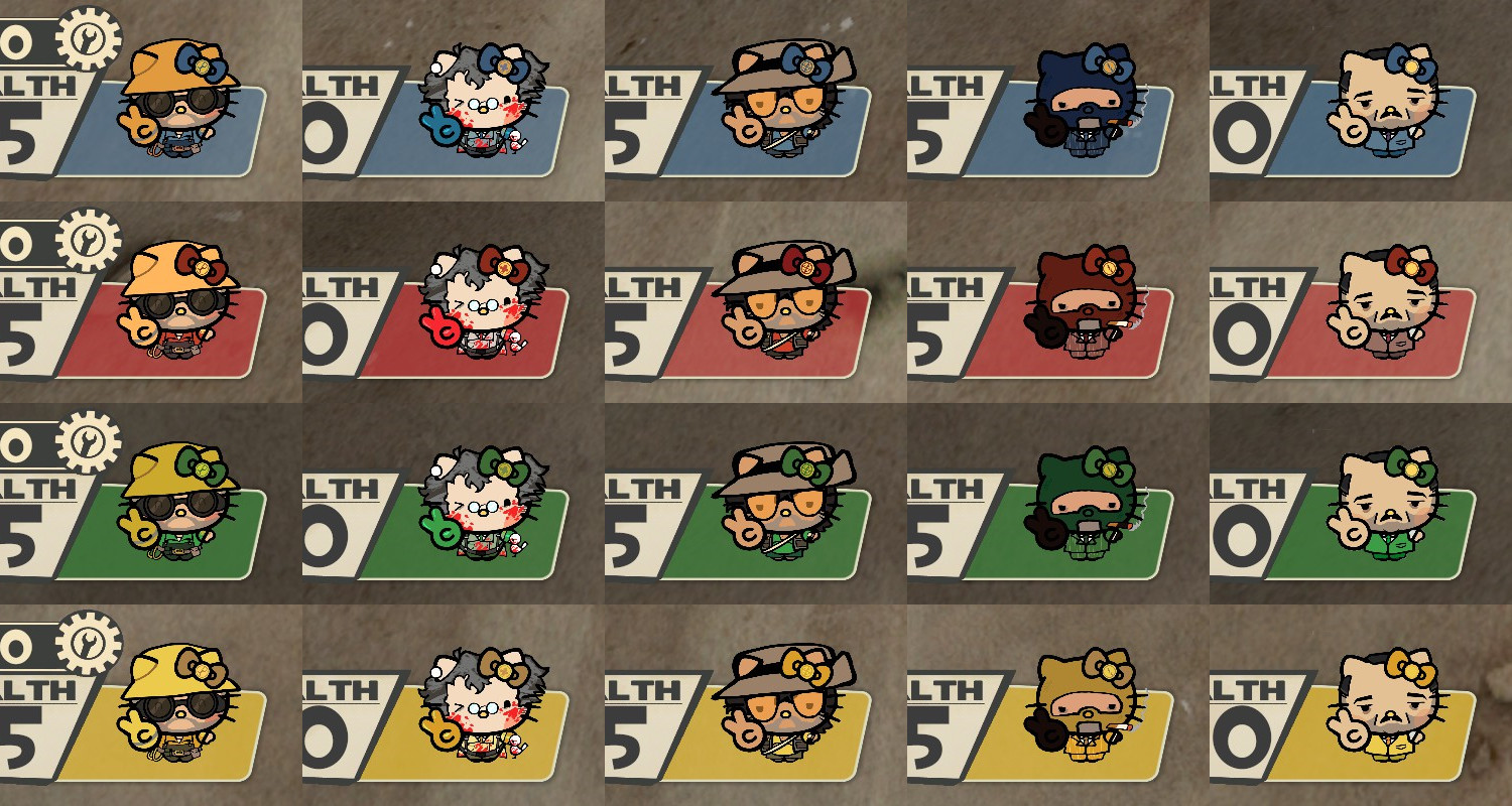 Hello Kitty HUD Icons Mod for Team Fortress 2 Classic | TF2Classic Mods