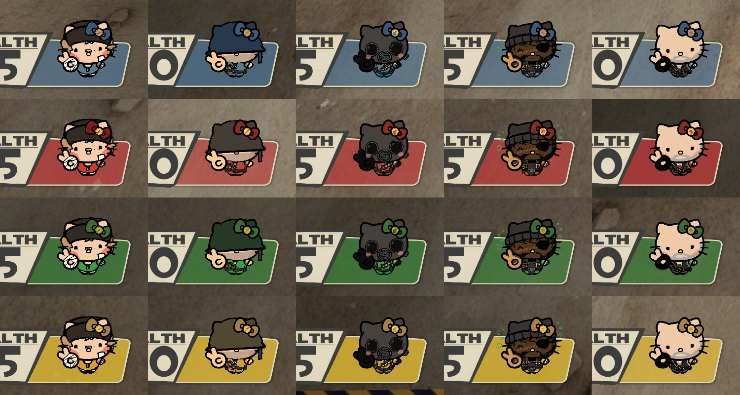 Hello Kitty HUD Icons Mod for Team Fortress 2 Classified | TF2Classic Mods