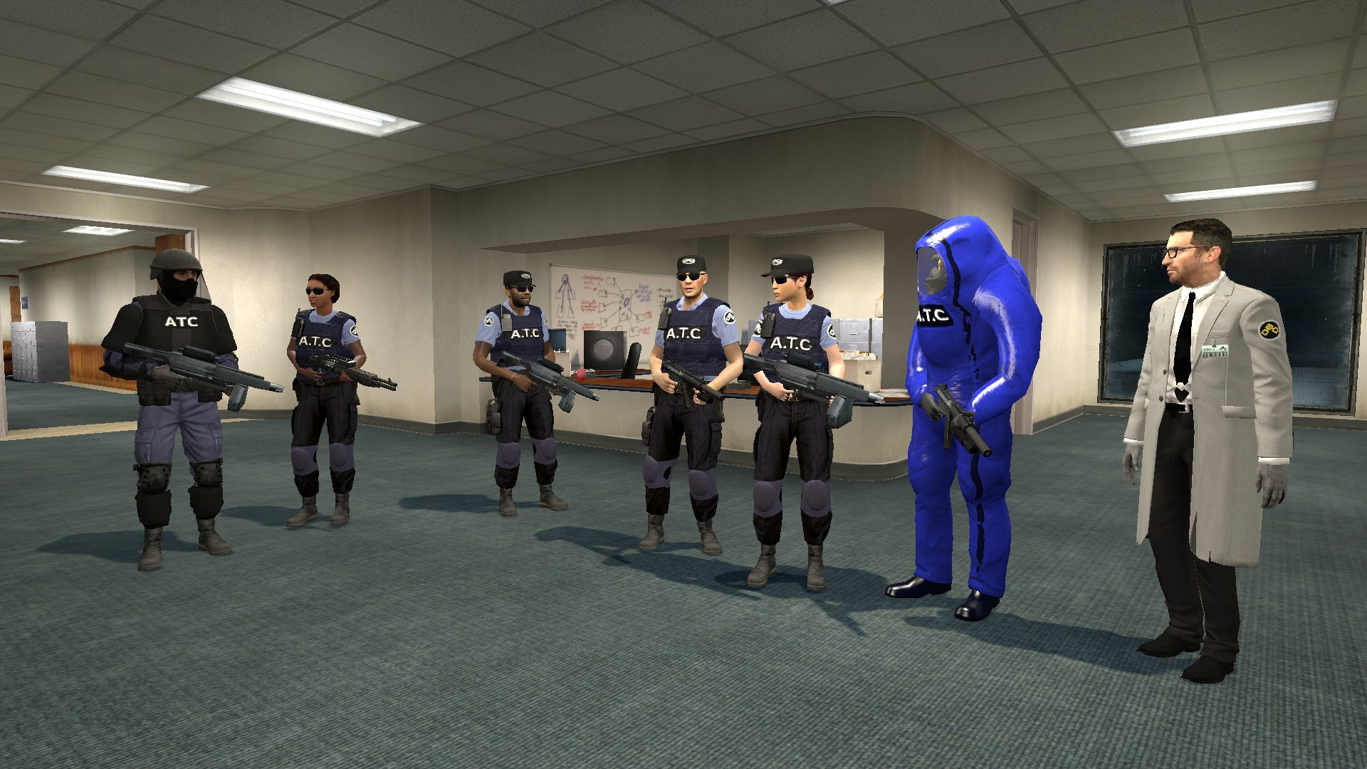 F.E.A.R. Armacham npcs Mod for Garry's Mod | GMod Mods