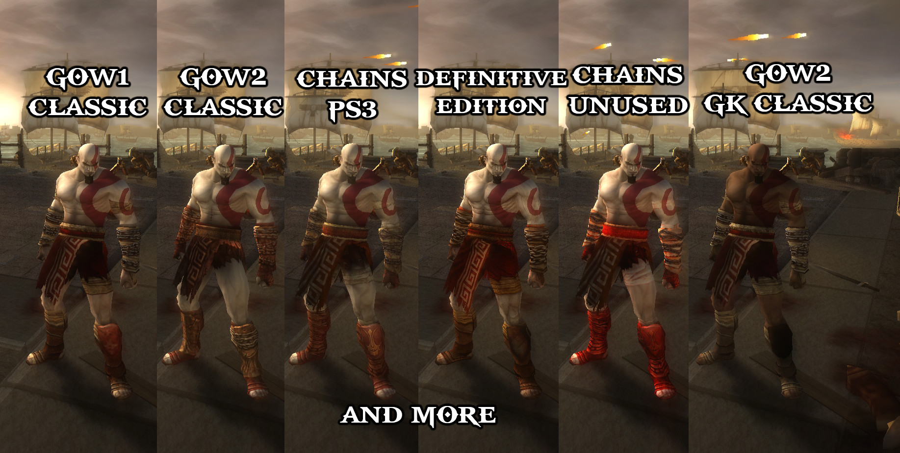 God of War Chains of Olympus Definitive Edition Mod for God of War ...