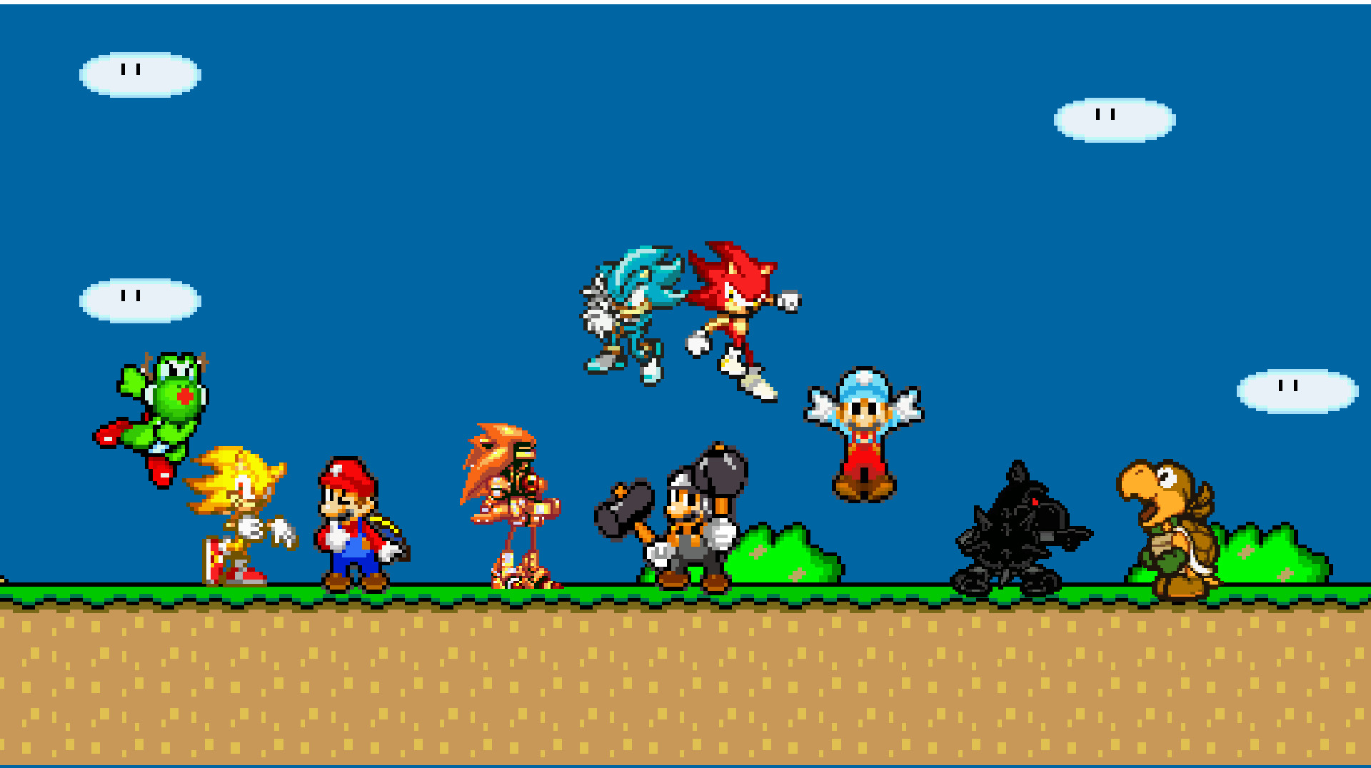 Sanojavi512's skin pack. Mod for Super Mario Bros. Z: The Game | SMBZ-G ...