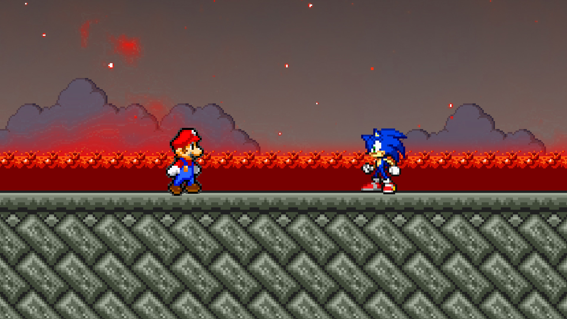 Bowser's Castle (Power Star Unleashed) Mod for Super Mario Bros. Z: The ...