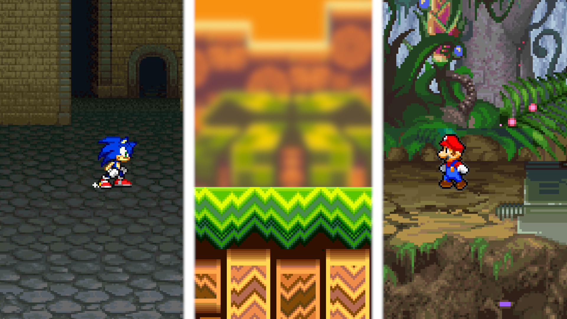 Final Fantasy Sonic X Stage Pack Mod for Super Mario Bros. Z: The Game ...