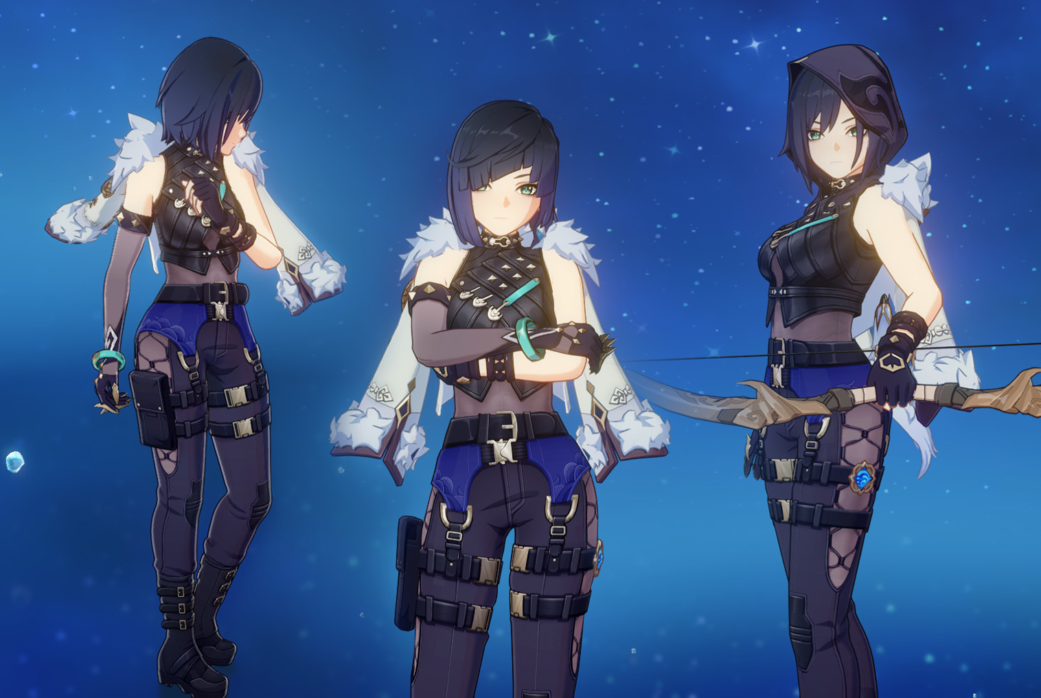 Stealth Operative Yelan [Multitoggle] Mod for Genshin Impact | GI Mods