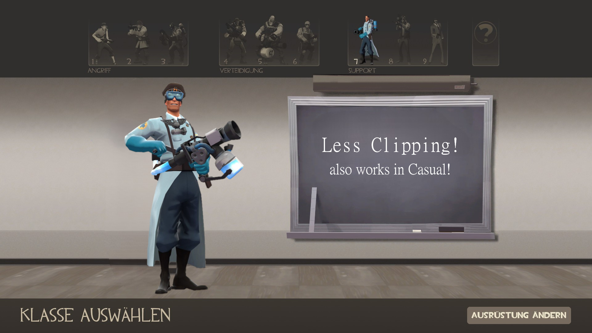 Stahlhelm and Combat Medic's Crusher Cap fix Mod for Team Fortress 2 ...