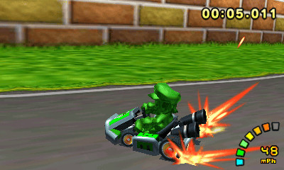 Emerald Mario Mod for Mario Kart 7 | MK7 Mods
