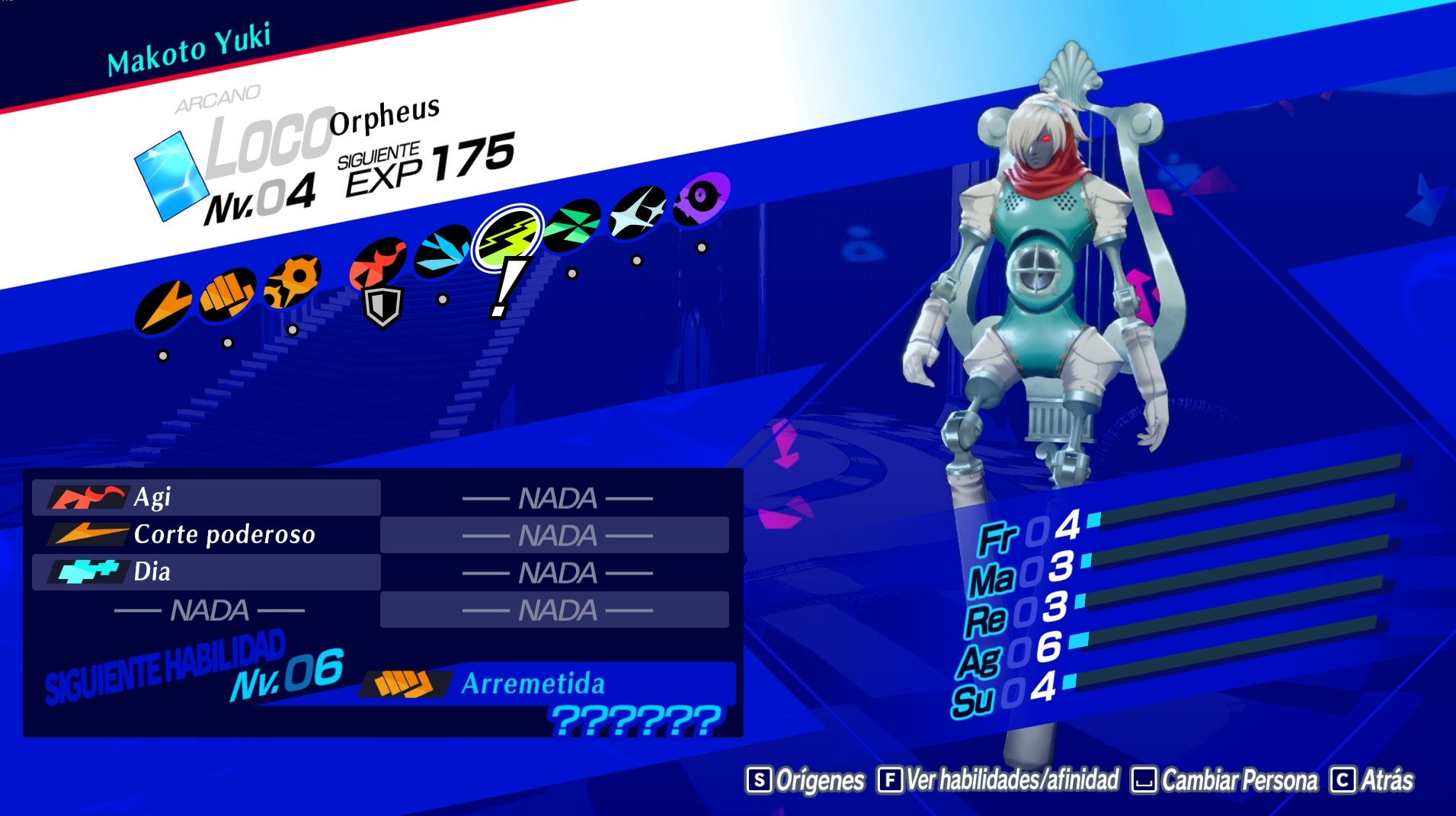 Progressive Orpheus Mod for Persona 3 Reload | P3R Mods