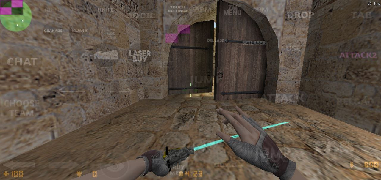 Dragon Blade – Mythical Knife Skin Mod for Counter-Strike 1.6 | CS1.6 Mods