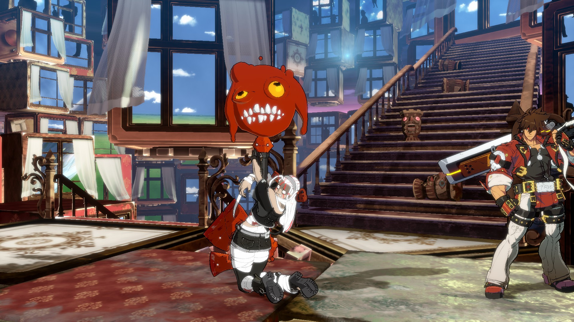 (1-11)okarun as aba and turbo granny as paracelsus Mod for GUILTY GEAR ...