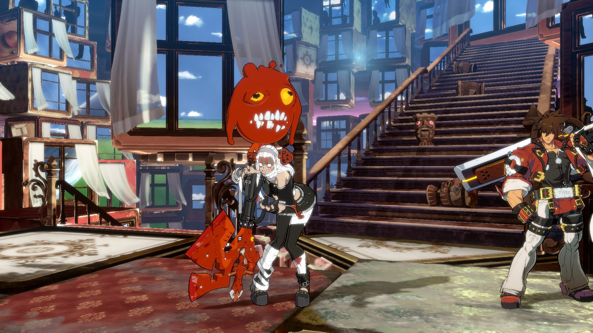 (1-11)okarun as aba and turbo granny as paracelsus Mod for GUILTY GEAR ...