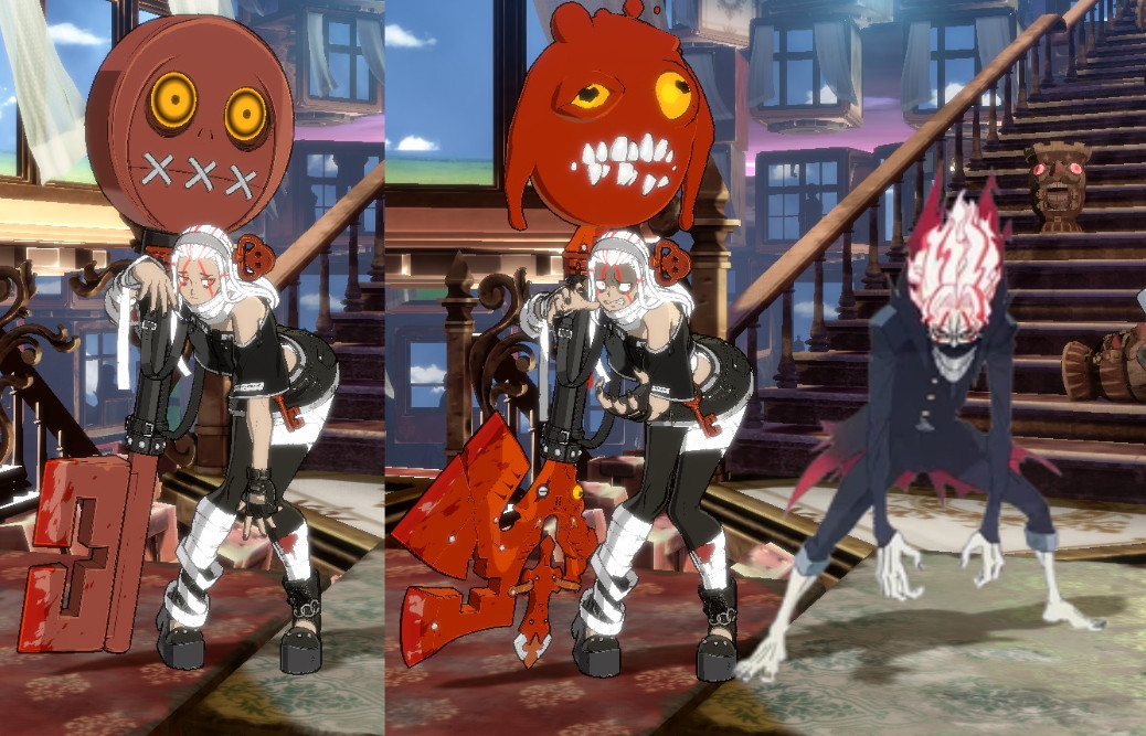 (1-11)okarun as aba and turbo granny as paracelsus Mod for GUILTY GEAR ...
