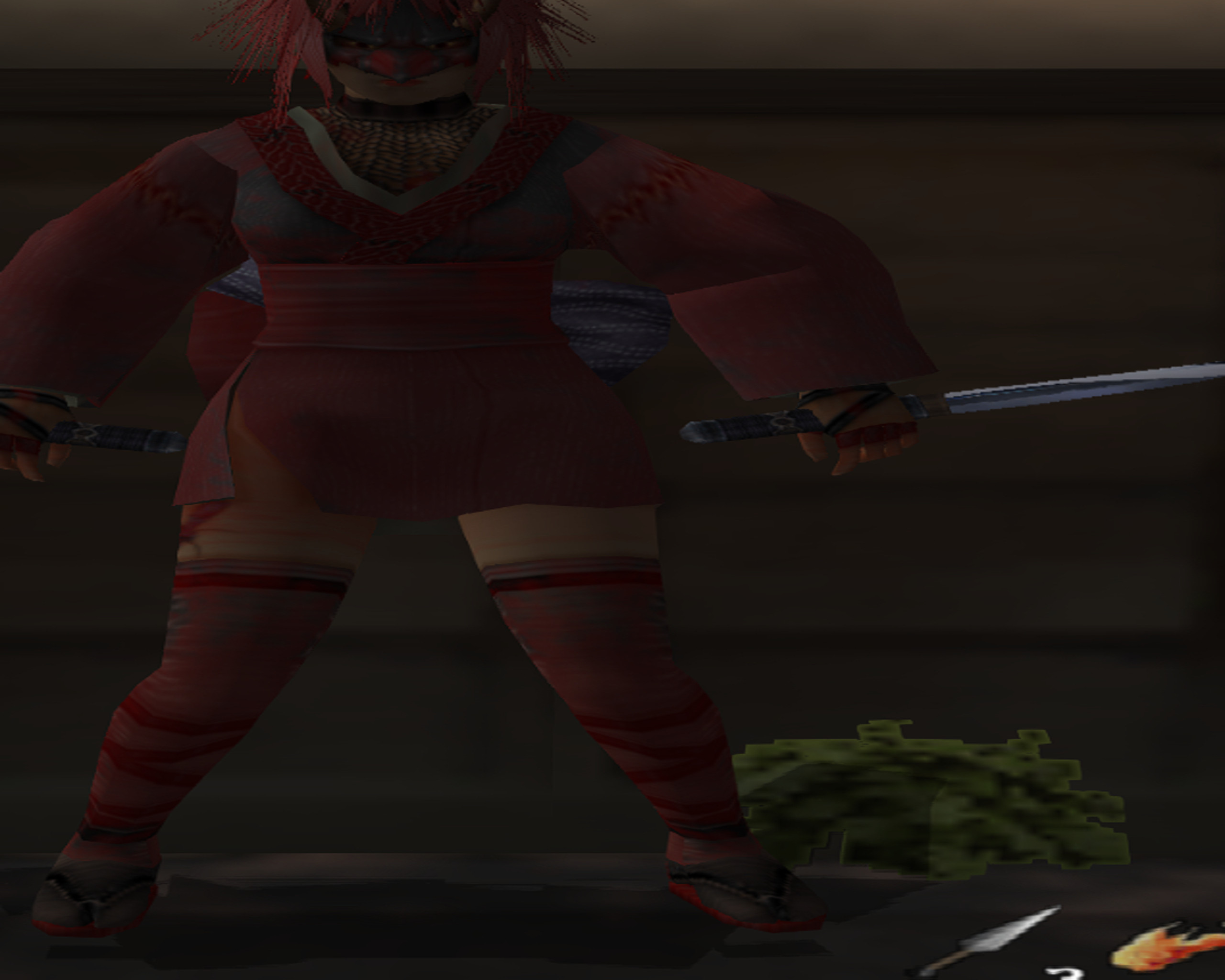 [SENSITIVE CONTENT] Kunoichi with mask (blood texture) Mod for Tenchu ...