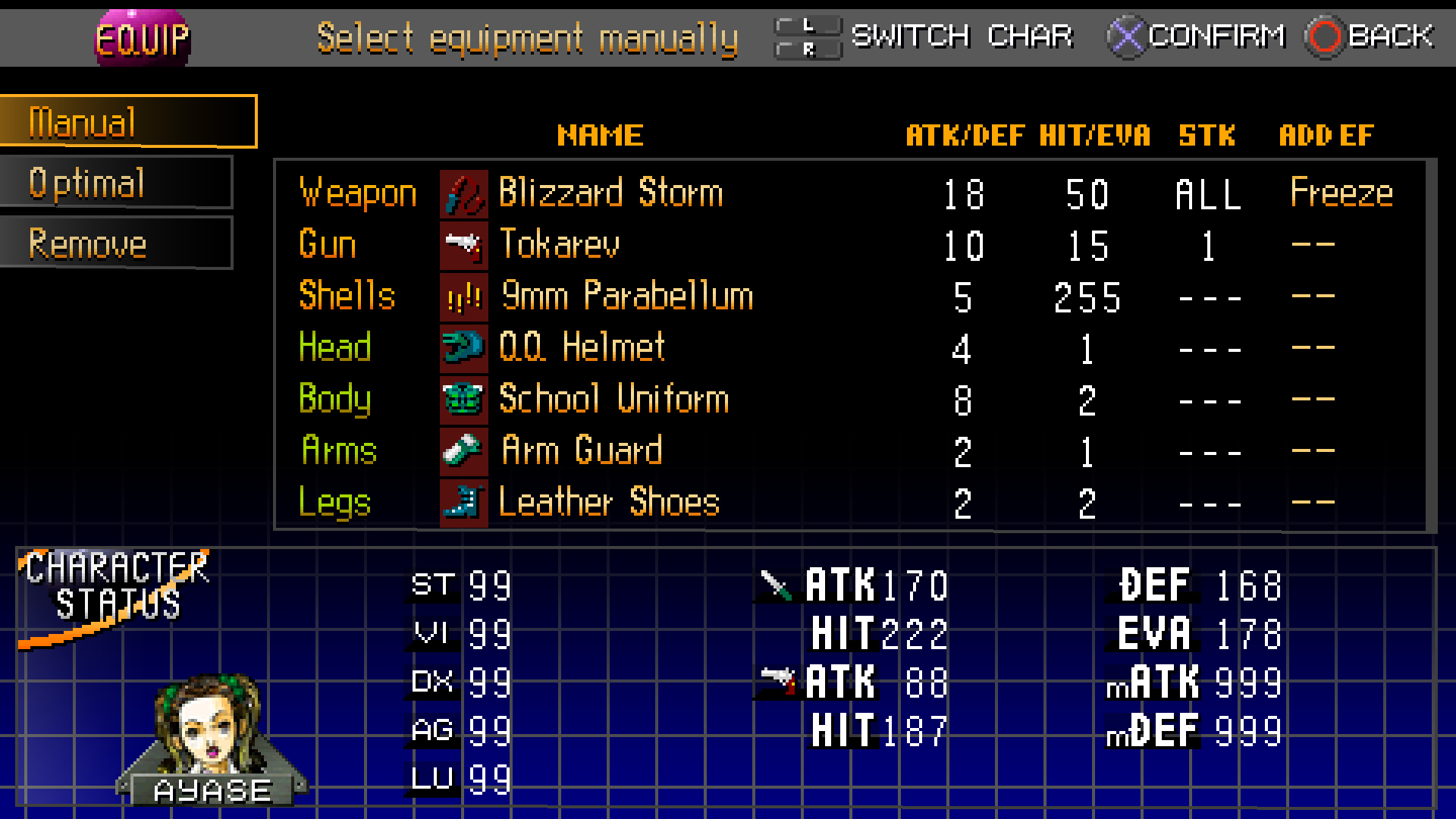PS1-Style UI Textures Mod for Shin Megami Tensei: Persona (PSP) | SMT P1 PSP Mods