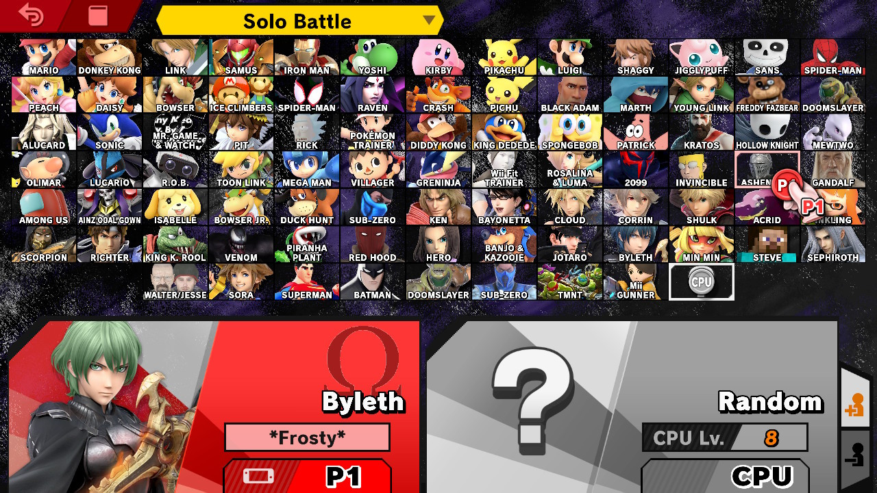 Male Byleth over Lucina Mod for Super Smash Bros. Ultimate | SSBU Mods