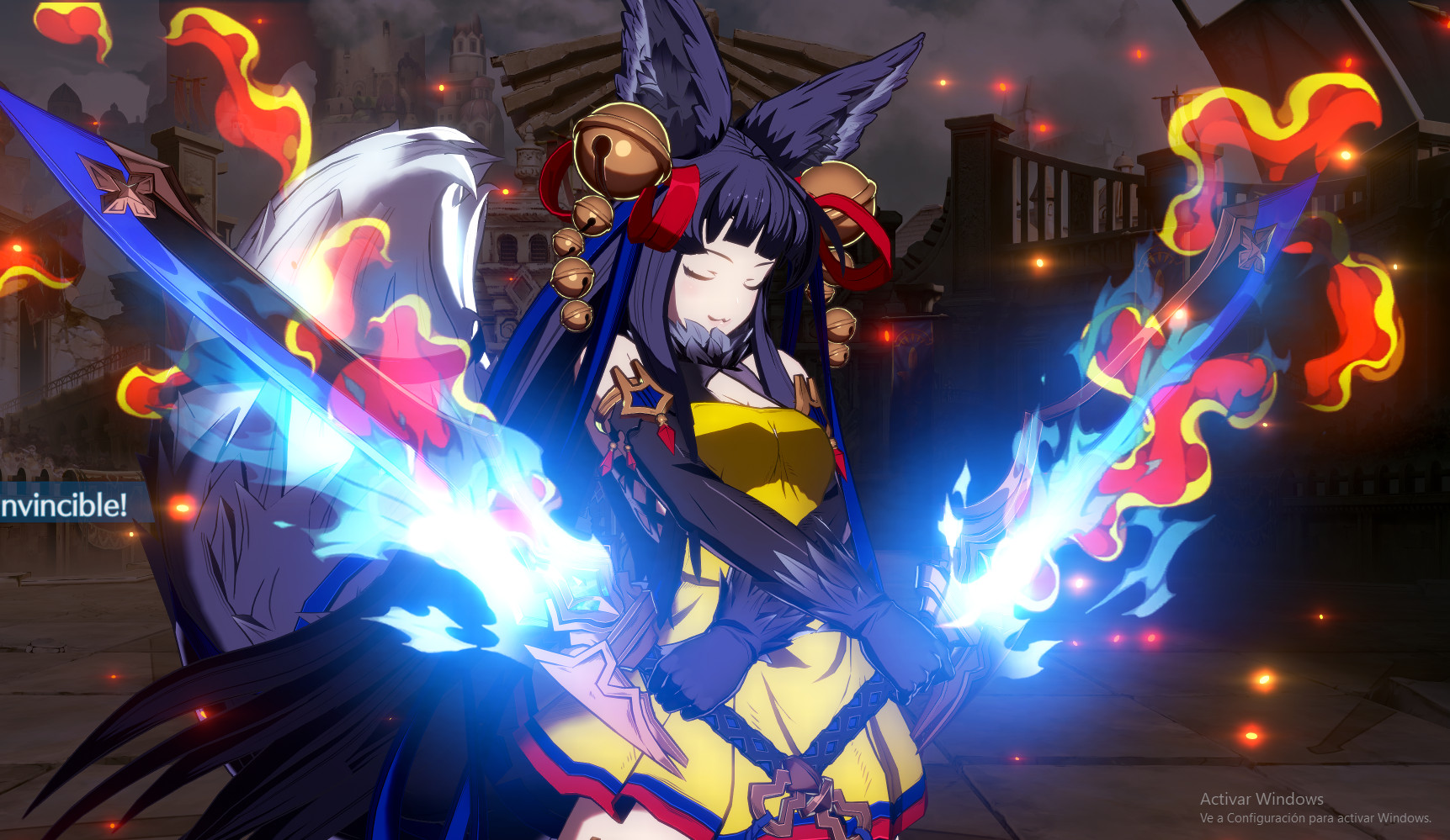 Yuel Colombian flag recolor (slot 1) Mod for Granblue Fantasy Versus ...