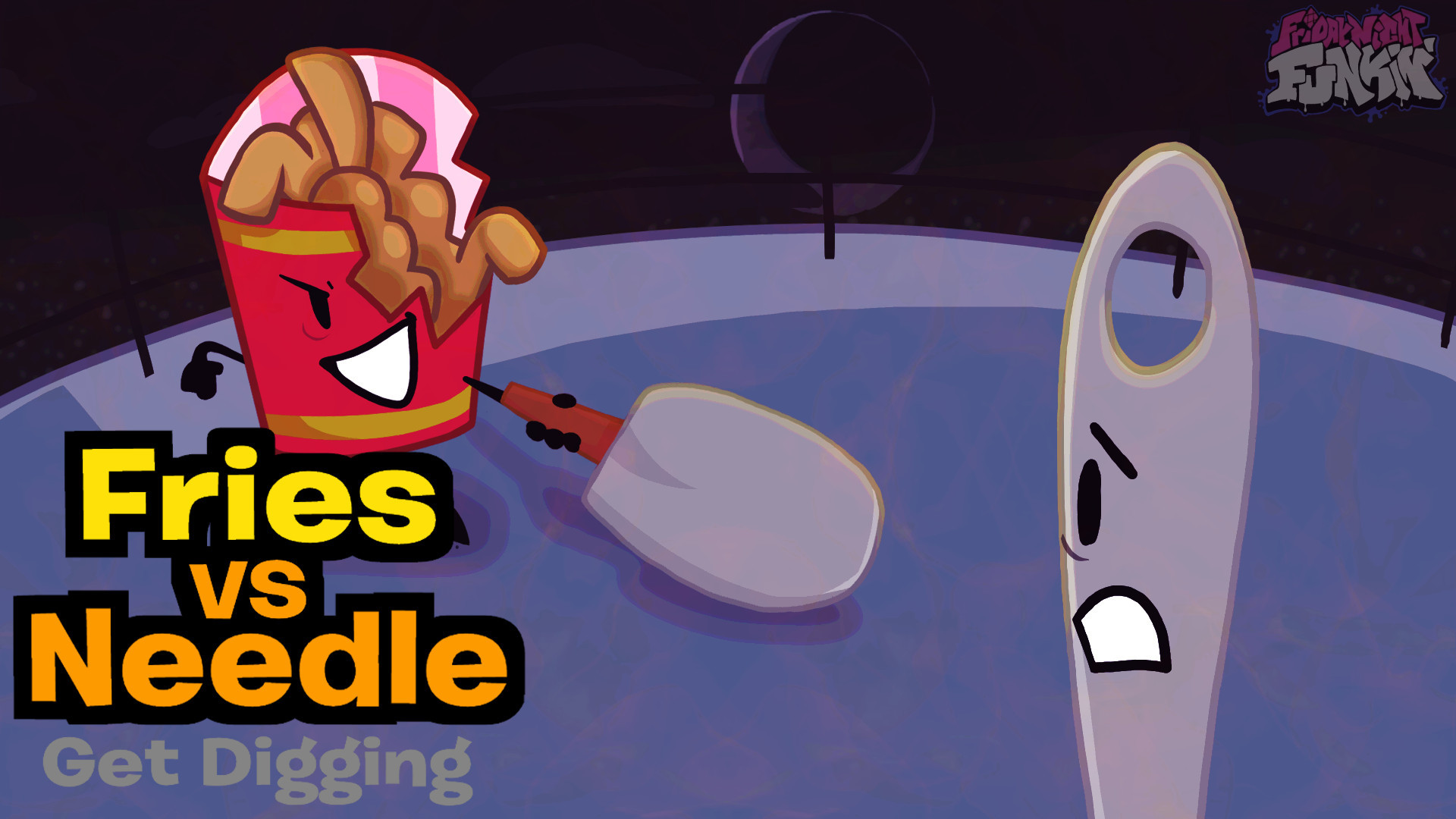 Fries vs. Needle Oneshot (V-Slice Port) Mod for Friday Night Funkin ...