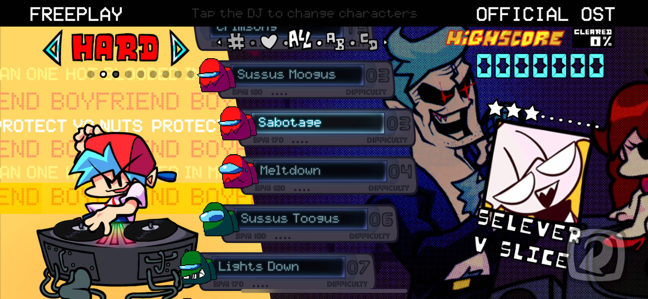 IMPOSTER V4 (Mobile Compatible) Mod for Friday Night Funkin' | FNF Mods