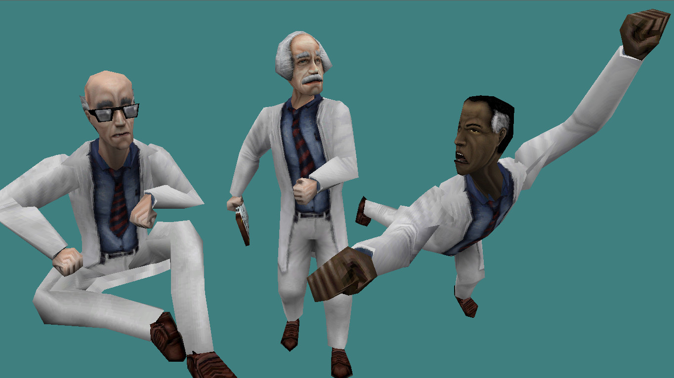 All-In-One Scientist Animations Mod for Half-Life | HL Mods