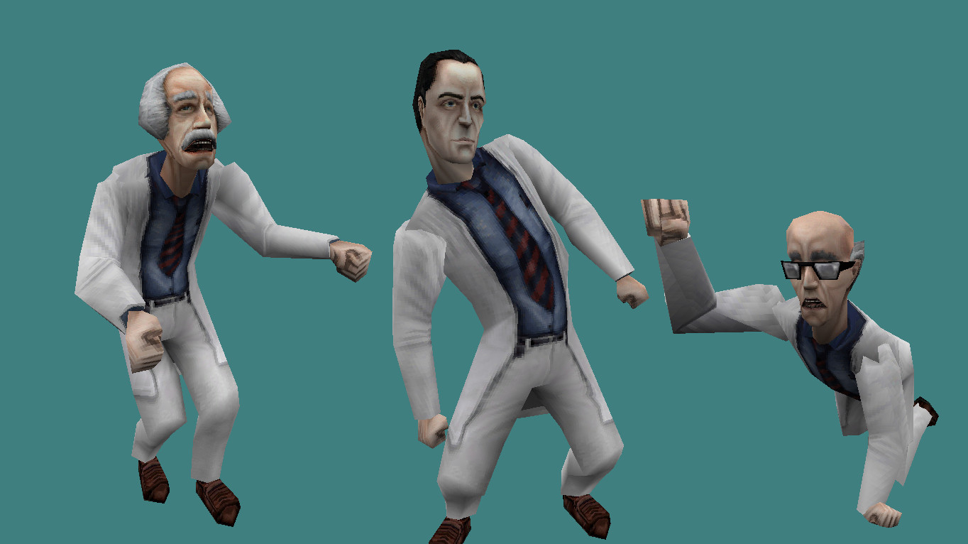 All-In-One Scientist Animations Mod for Half-Life | HL Mods