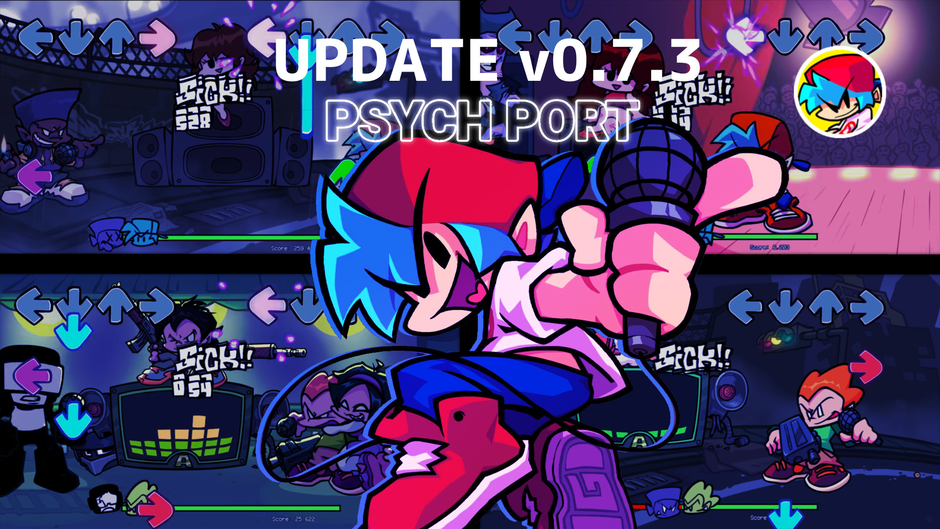 FNF Updates In Psych Mod for Friday Night Funkin' | FNF Mods