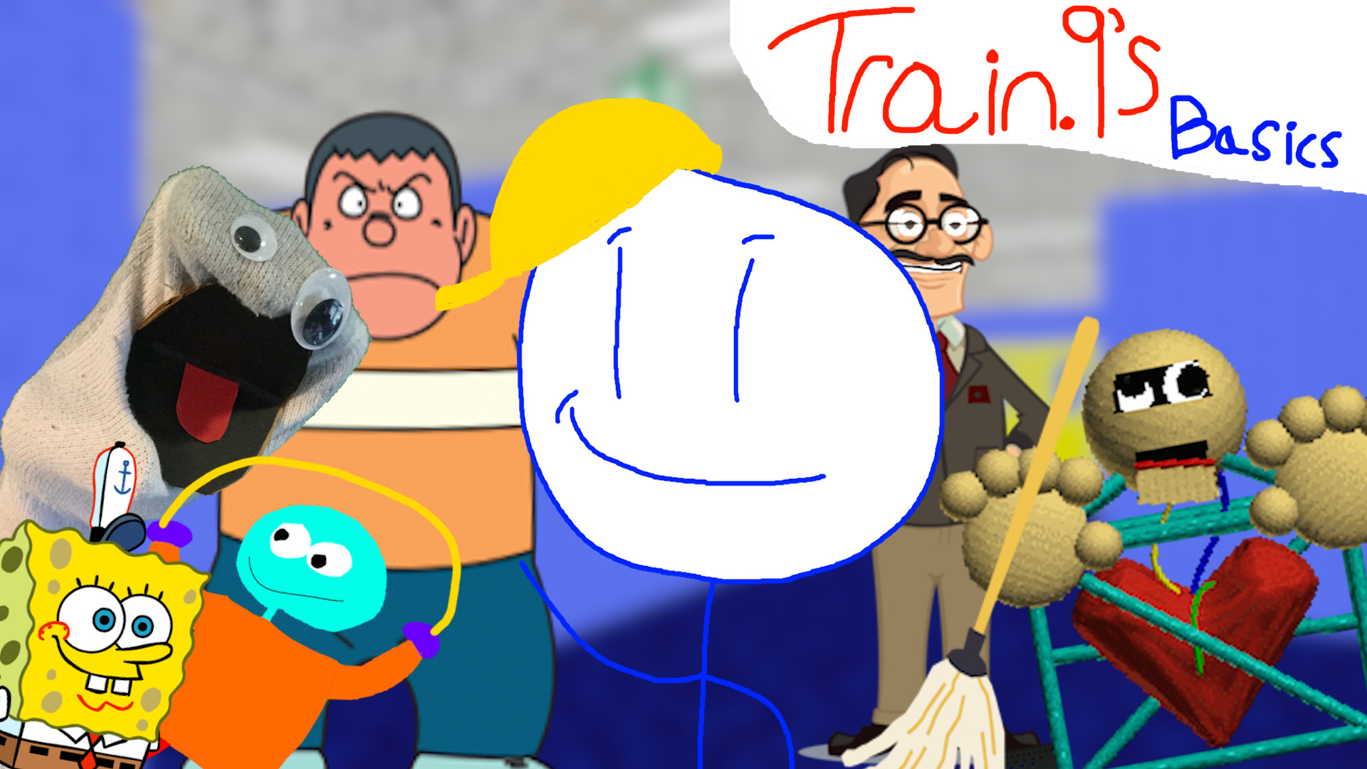 Train.9's Basics in Creative Title Mod for Baldi's Basics | Baldi Mods