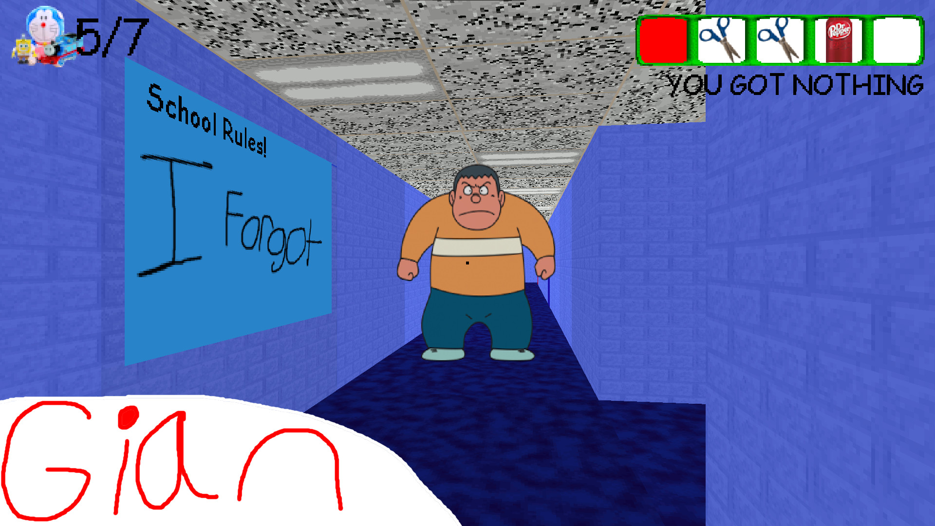 Train.9's Basics in Creative Title Mod for Baldi's Basics | Baldi Mods