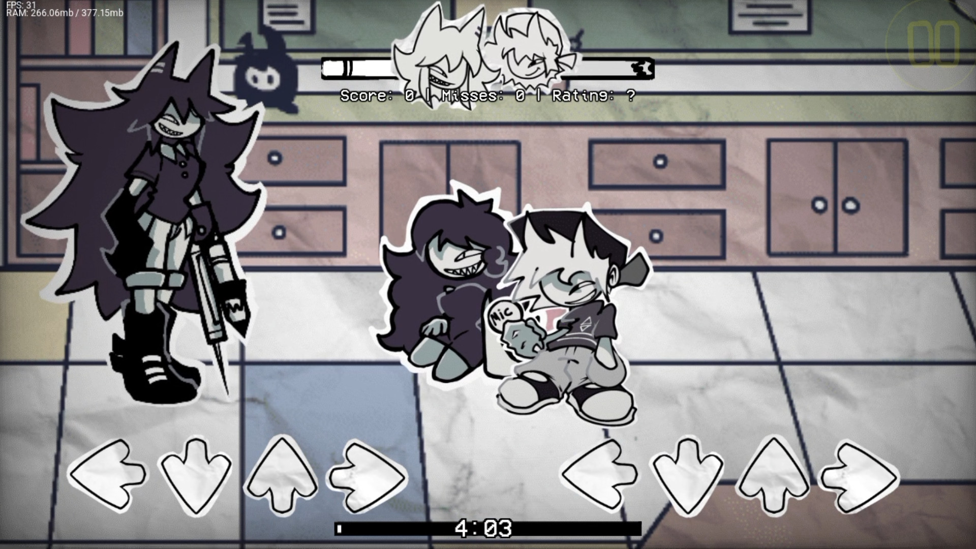 FNF' Paper Education P-Slice port Mod for Friday Night Funkin' | FNF Mods