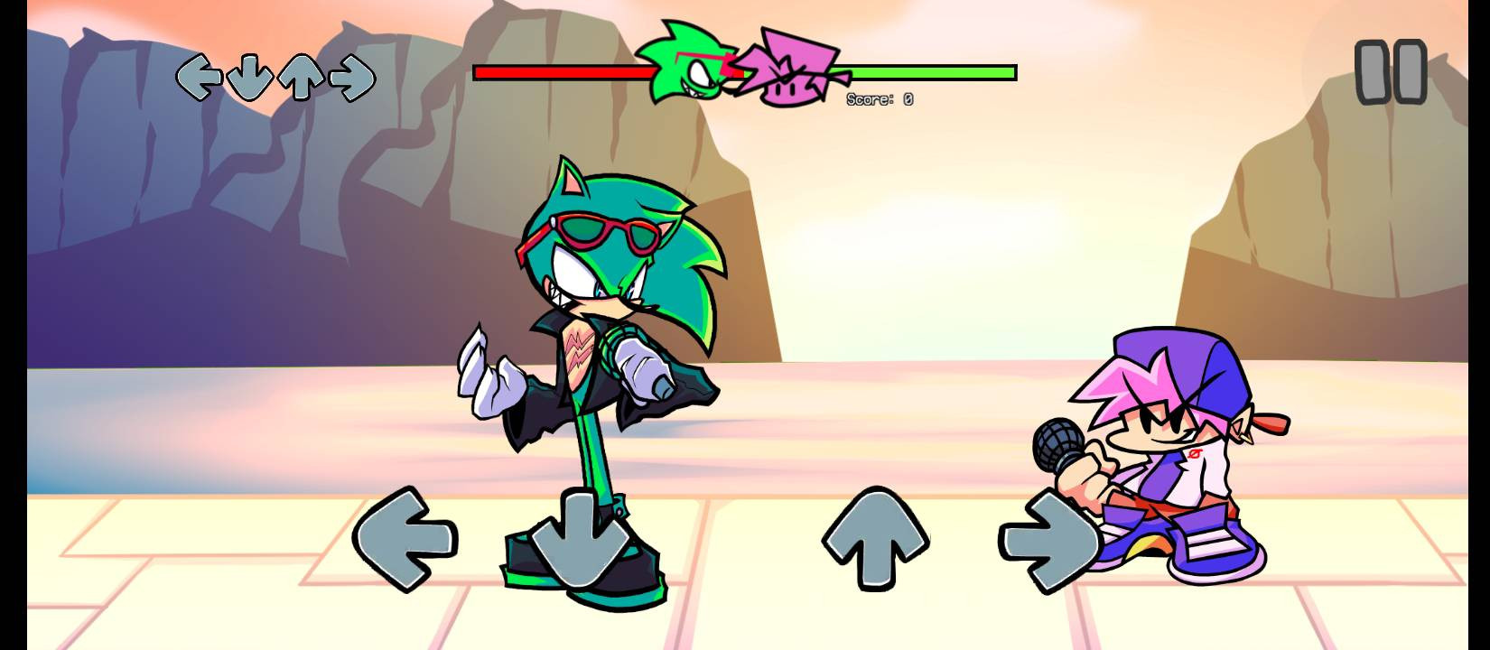 No Heroes DX (Non-Official) V-Slice Port PC/Mobile Mod for Friday Night Funkin' | FNF Mods