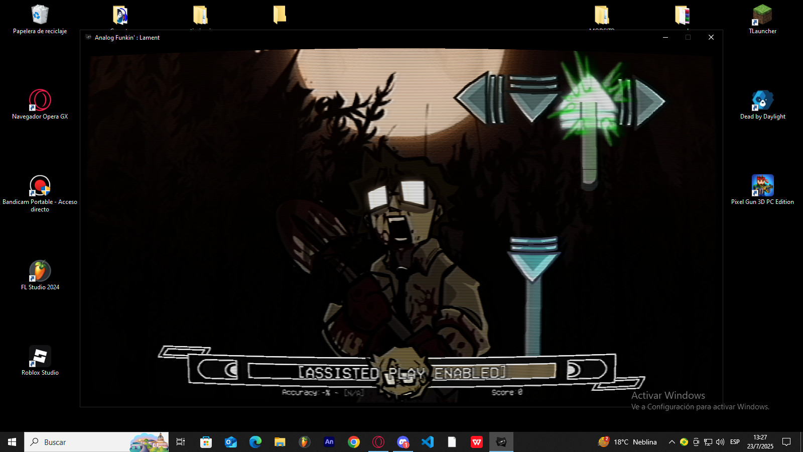 FNF VS Analog Funkin V1 Optimizado-optimized Mod for Friday Night ...