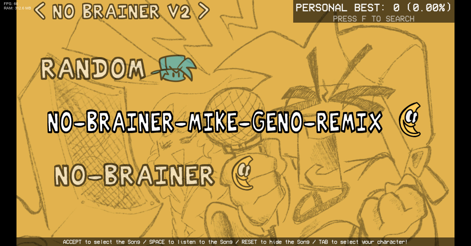 FNF Brainer V2 Psych Engine Online Mod for Friday Night Funkin' | FNF Mods