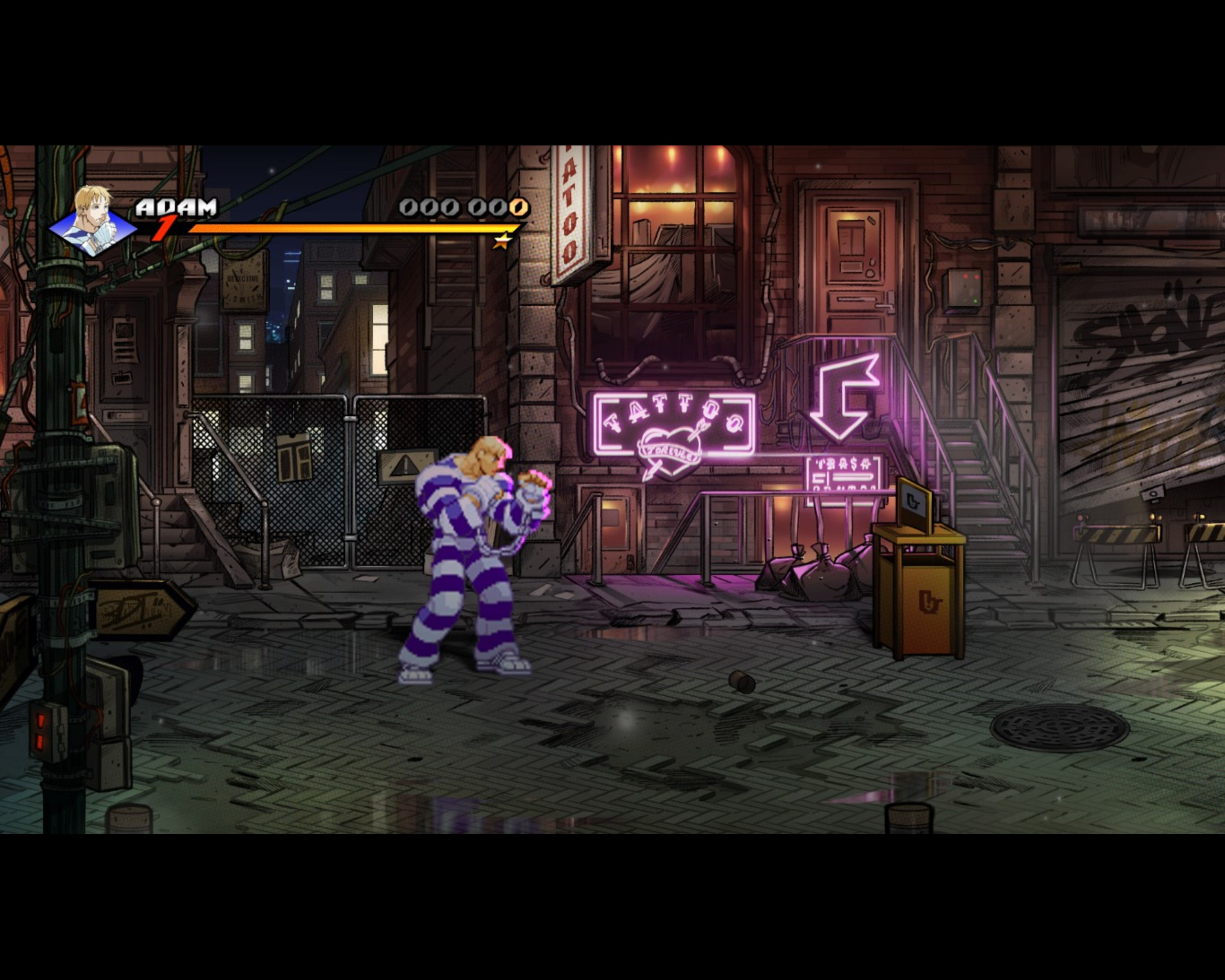 Cody (SFA3) over Adam (SOR4) Mod for Streets of Rage 4 | SOR4 Mods