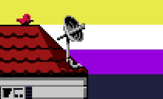 Pride Flags Library BG Mod for UFO 50 | UFO 50 Mods