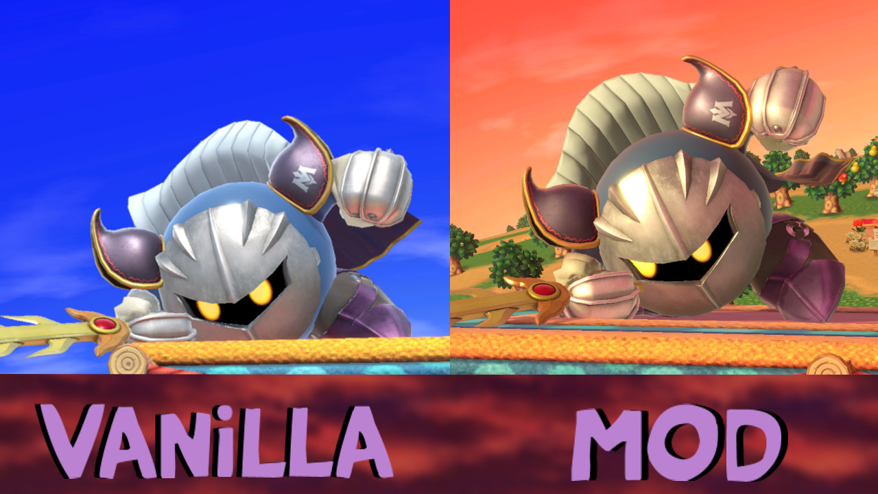 Meta Knight's Eye Movements Mod for Super Smash Bros. Ultimate | SSBU Mods