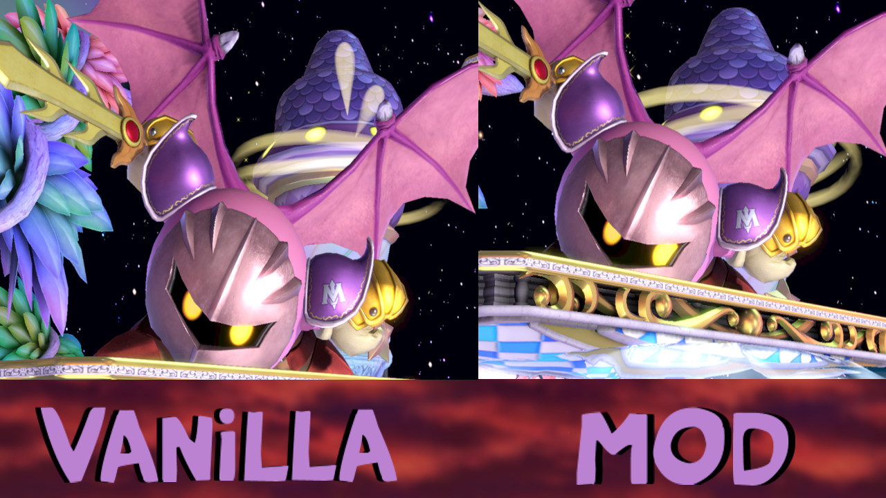 Meta Knight's Eye Movements Mod for Super Smash Bros. Ultimate | SSBU Mods