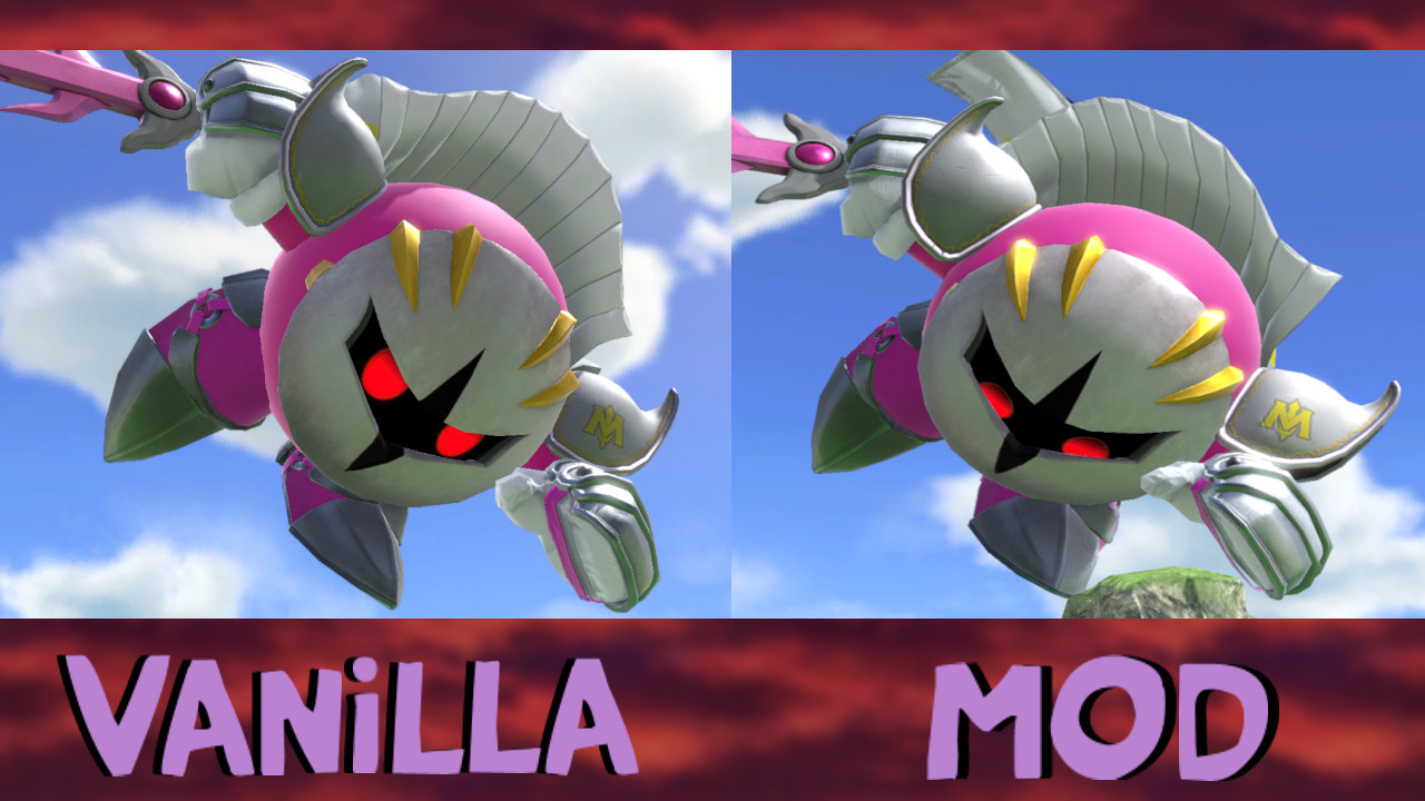 Meta Knight's Eye Movements Mod for Super Smash Bros. Ultimate | SSBU Mods