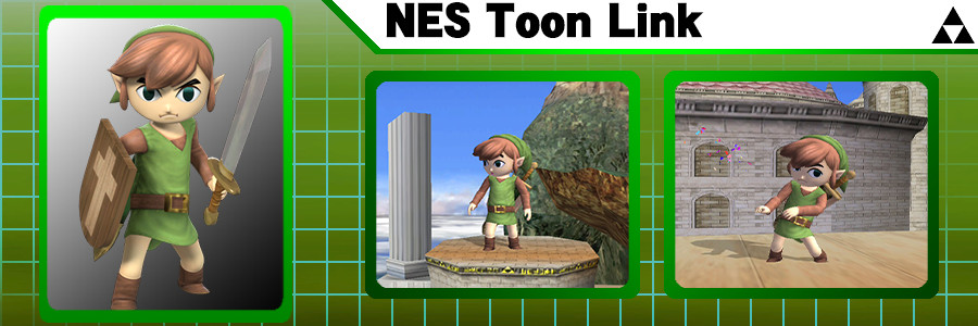 NES Toon Link Mod for Super Smash Bros. Brawl | Brawl Mods