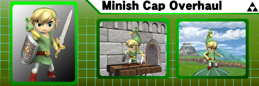 Toon Link Minish Cap Overhaul Mod for Super Smash Bros. Brawl | Brawl Mods