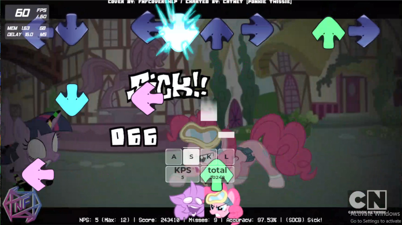 FNF: Alone Friendship V2 Charted Mod for Friday Night Funkin' | FNF Mods