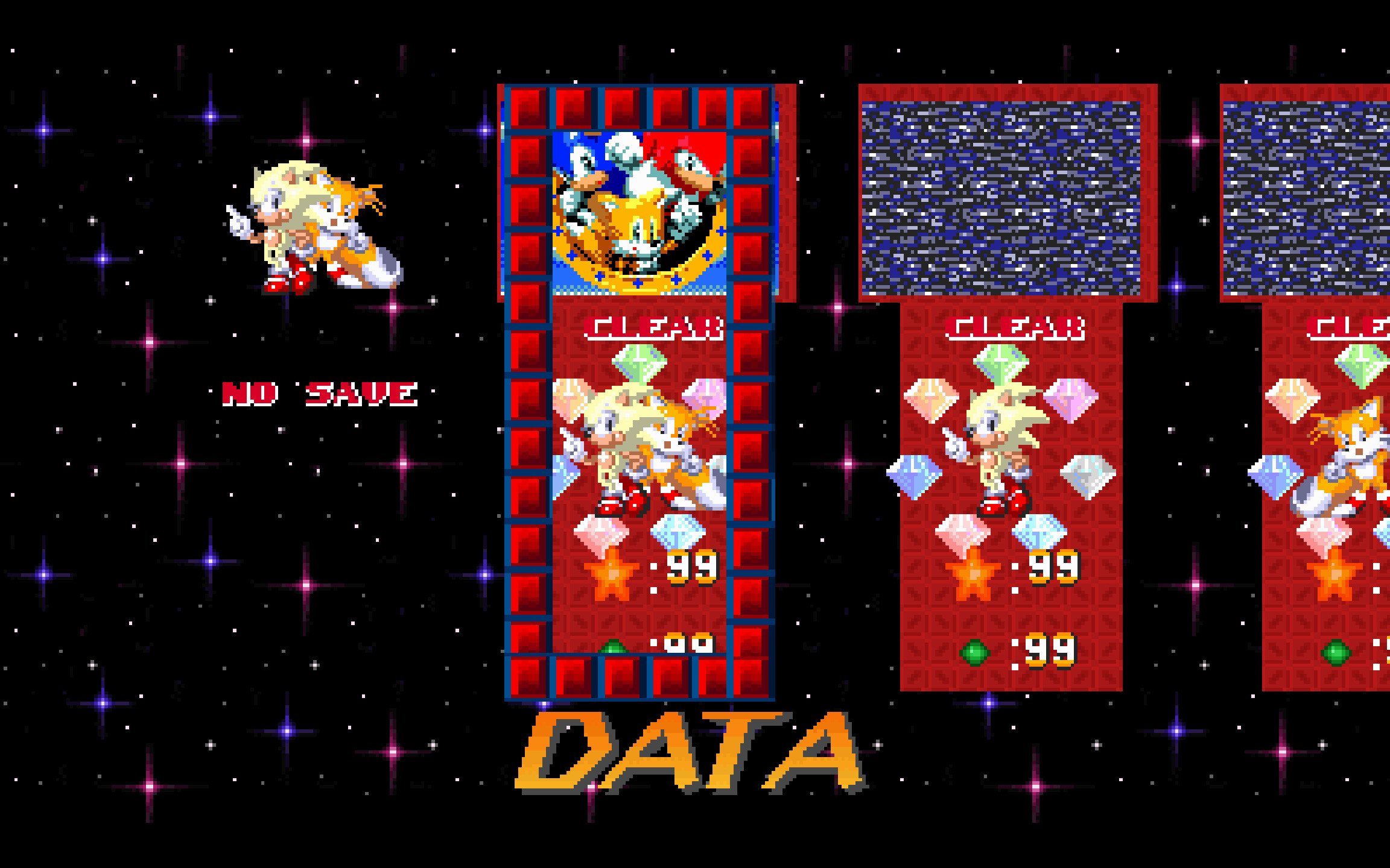 Ape Escape Styled Data Select Mod for Sonic 3 A.I.R. | S3AIR Mods