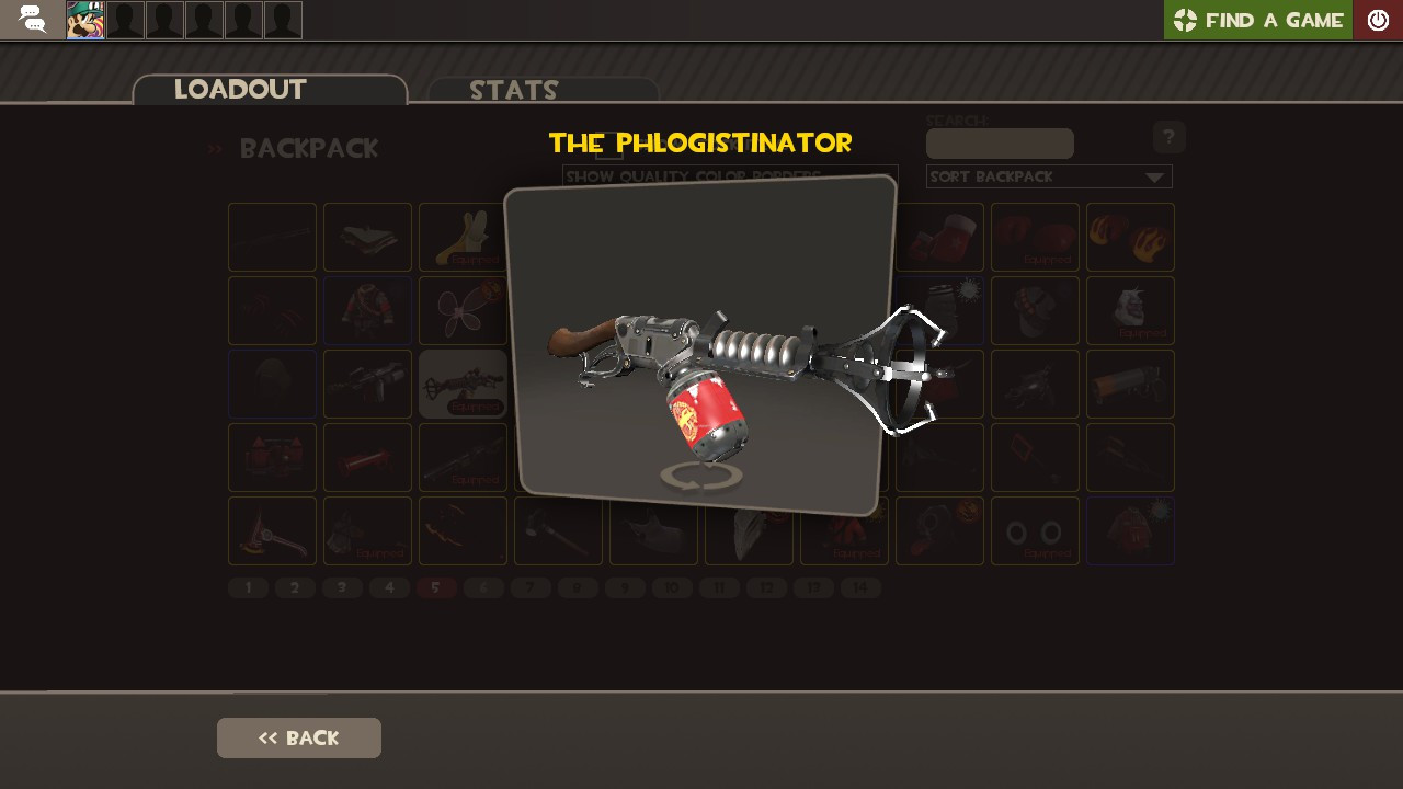 Tube-less Phlogistinator Mod for Team Fortress 2 | TF2 Mods