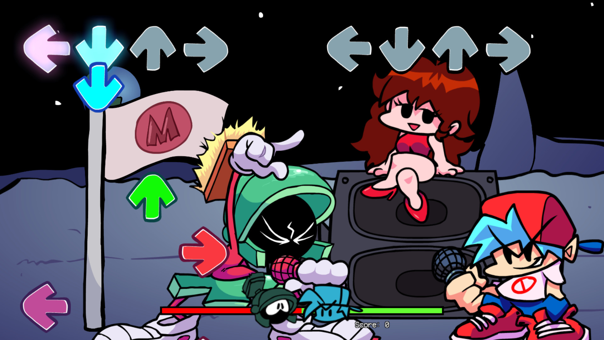 Marvin The Martian V-Slice (MOBILE SUPPORT) Mod for Friday Night Funkin ...