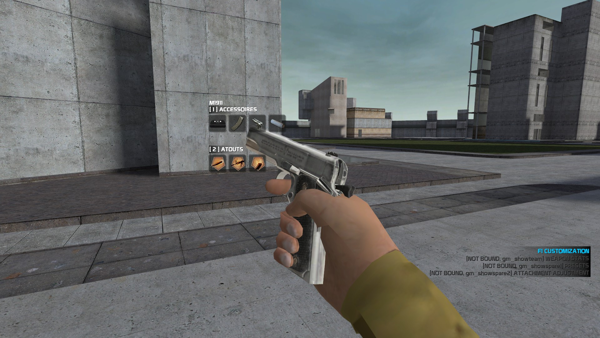 Black Ops 1 Shiny nickel-plated M1911 reskin Mod for Garry's Mod | GMod ...
