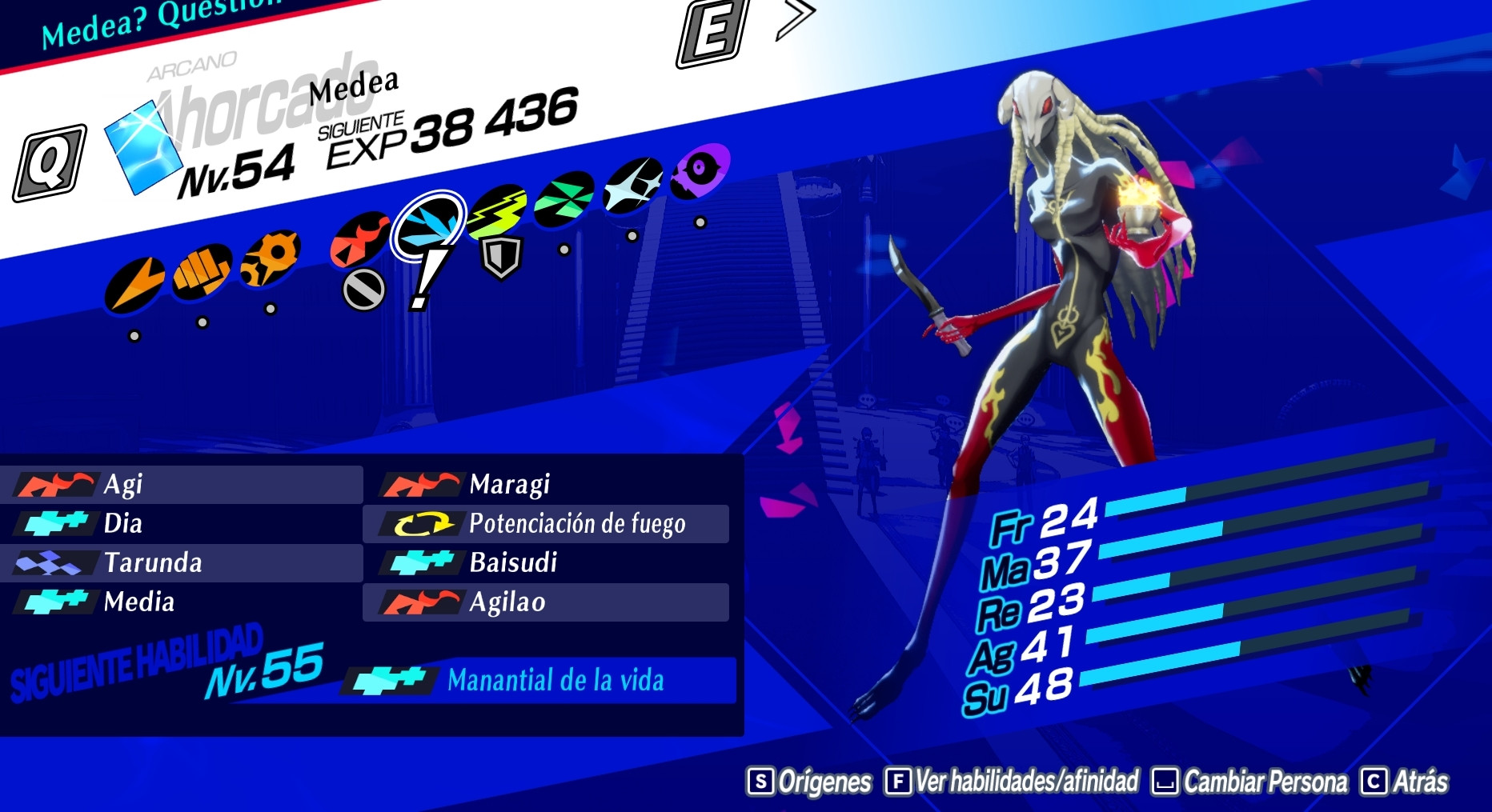 Progressive Medea Mod for Persona 3 Reload | P3R Mods