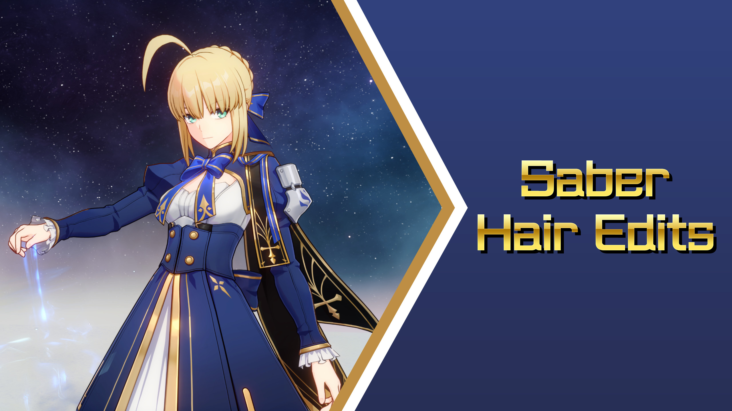 Saber - Hair Edits Mod for Honkai Star Rail | HSR Mods