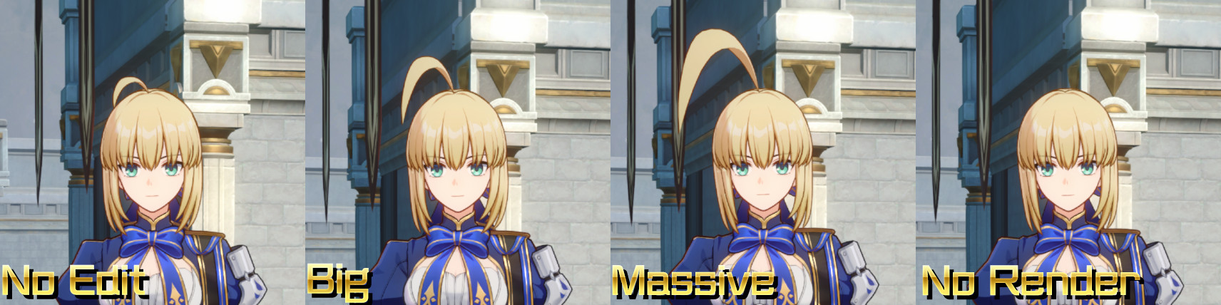 Saber - Hair Edits Mod for Honkai Star Rail | HSR Mods