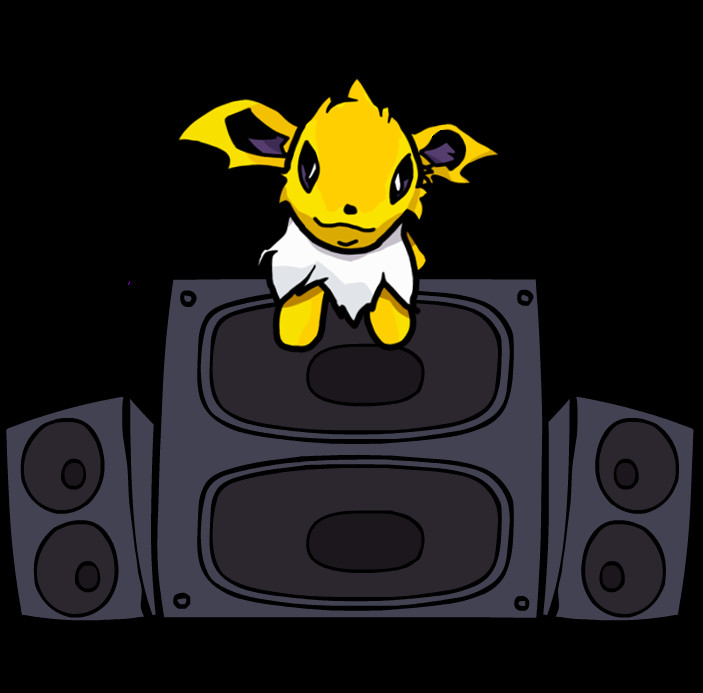 Jolteon over Girlfriend Mod for Friday Night Funkin' | FNF Mods