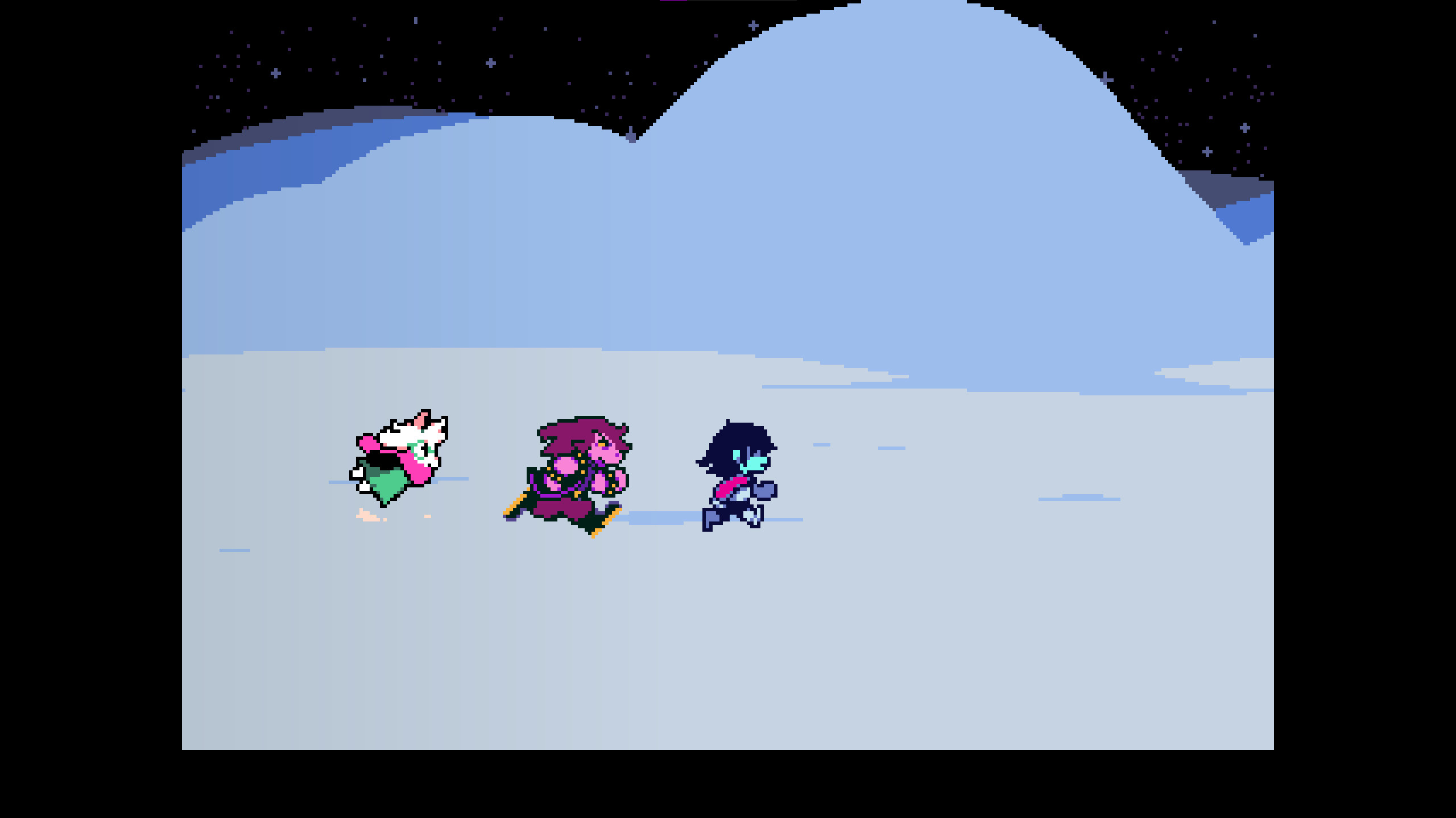Fun Gang Running Animations Mod for Deltarune | DR Mods